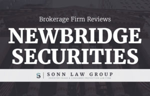 Newbridge Securities: Information on Complaints & Regulatory Actions