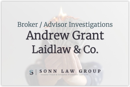 Andrew Grant, Broker for Laidlaw & Co., Suspended by FINRA for ...