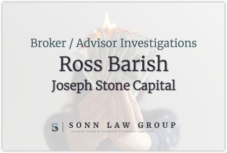 Ross Barish, Broker with Joseph Stone Capital, Charged with Fraud by ...