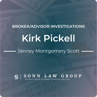 Kirk Edward Pickell, Broker with Janney Montgomery Scott, Facing ...